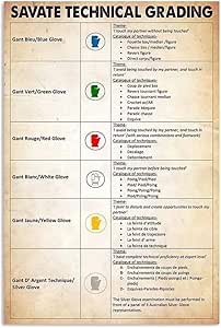 Amazon.com : Starotore Boxing Knowledge Metal Tin Signs Vintage Savate ...