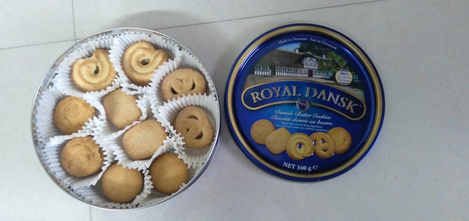 Royal Dansk Butter Cookies 340g | Danish Cookies from Denmark | Cookies ...