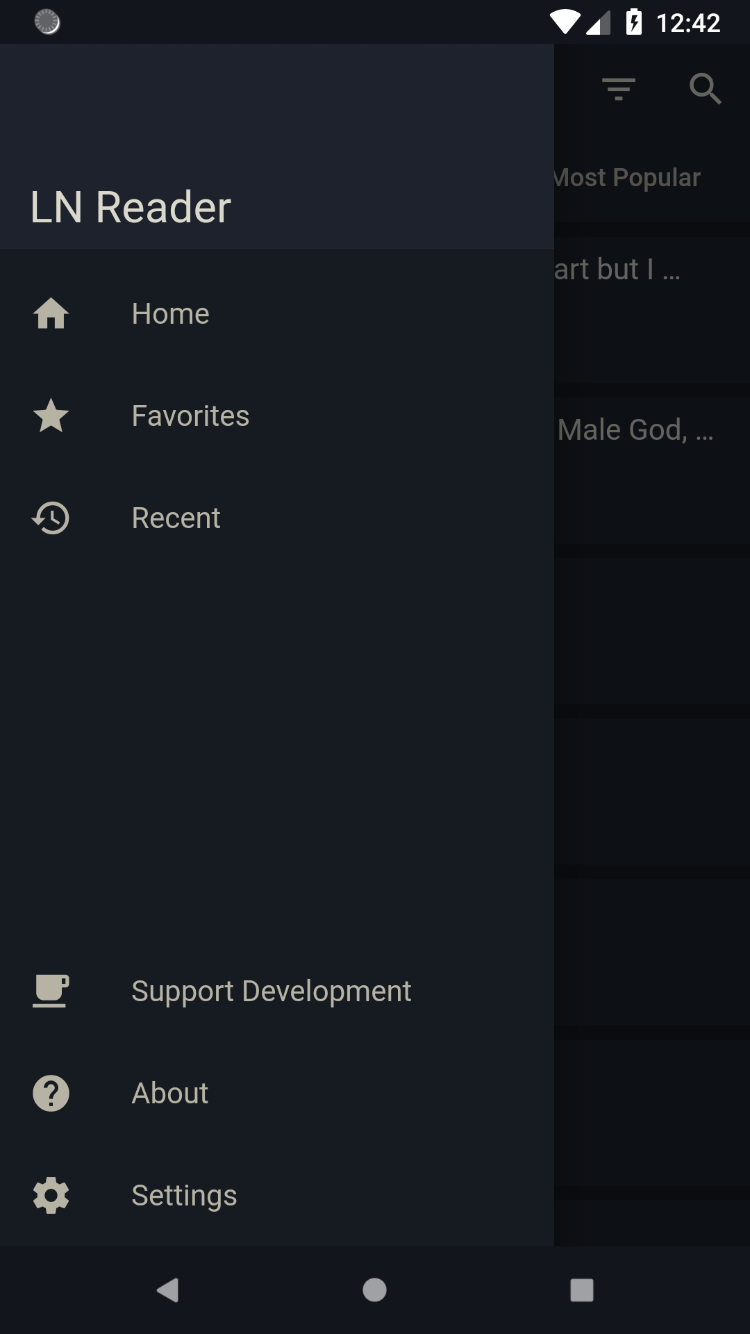 LNReader - App on Amazon Appstore