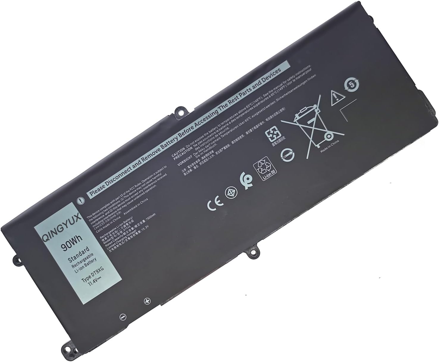 Amazon.com: DT9XG Laptop Battery for Dell Alienware Area-51m R1 R2 ...