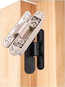 Door Frame Slot-Free Side Hidden Hinge for Inside and Outside Opening ...