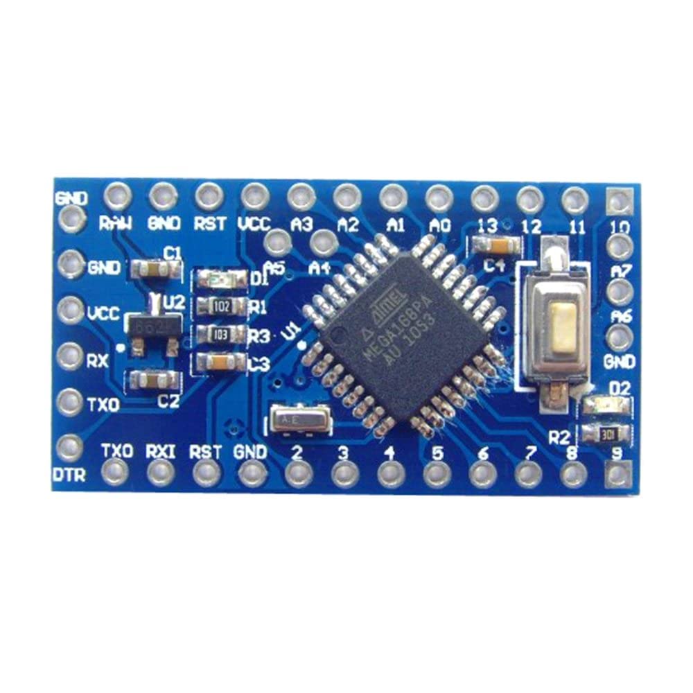Amazon.com: Pro Mini Improved Version / ATmega168 AVR core Board ...