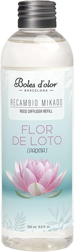 Boles D'OLOR Lotus Flower - Mikado Reed Diffuser Refill 200ml (with ...