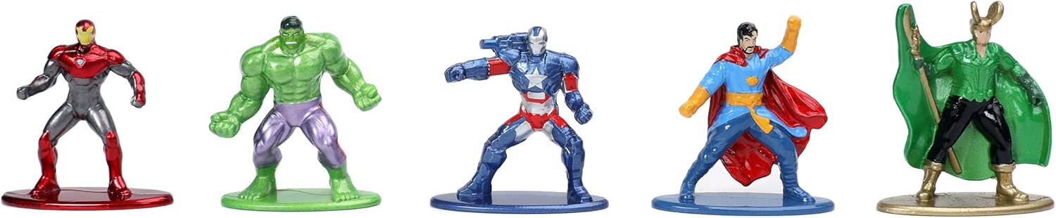 Jada Toys 253225017 Marvel Gift Pack da Collezione con 20 Personaggi in ...