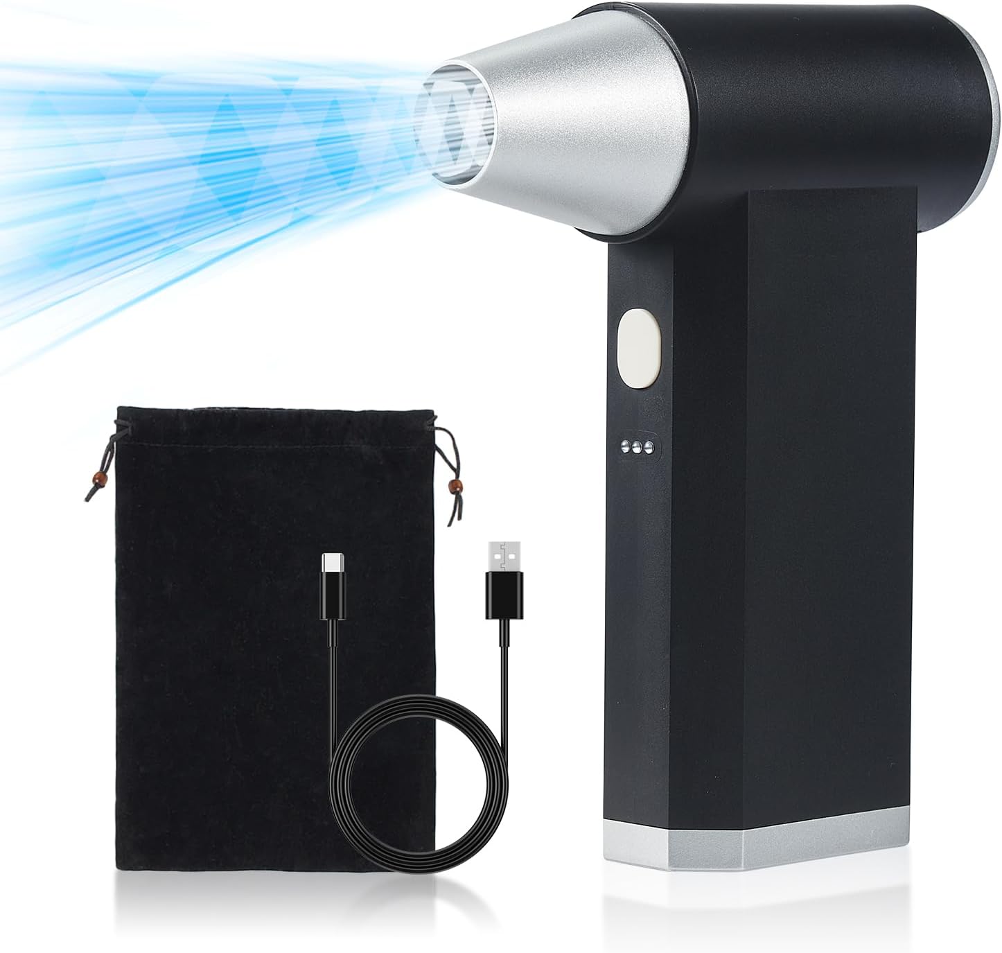 Electric Air Duster High Speed Compressed Air Duster 150000RPM Jet Fan ...