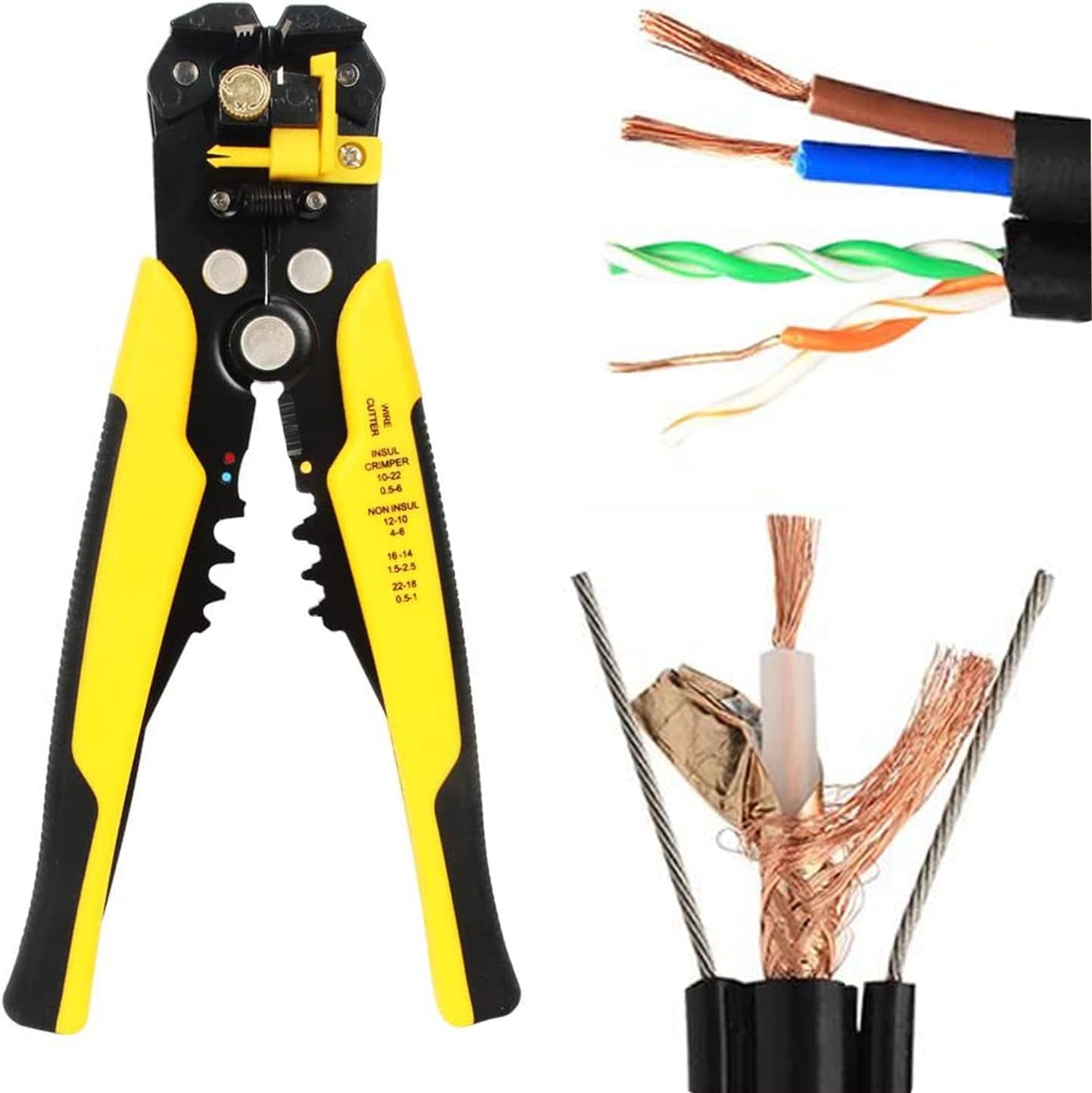 Electrical Wire Striper, Wire Cutter for Fencing Cable Cutter Quickwire ...