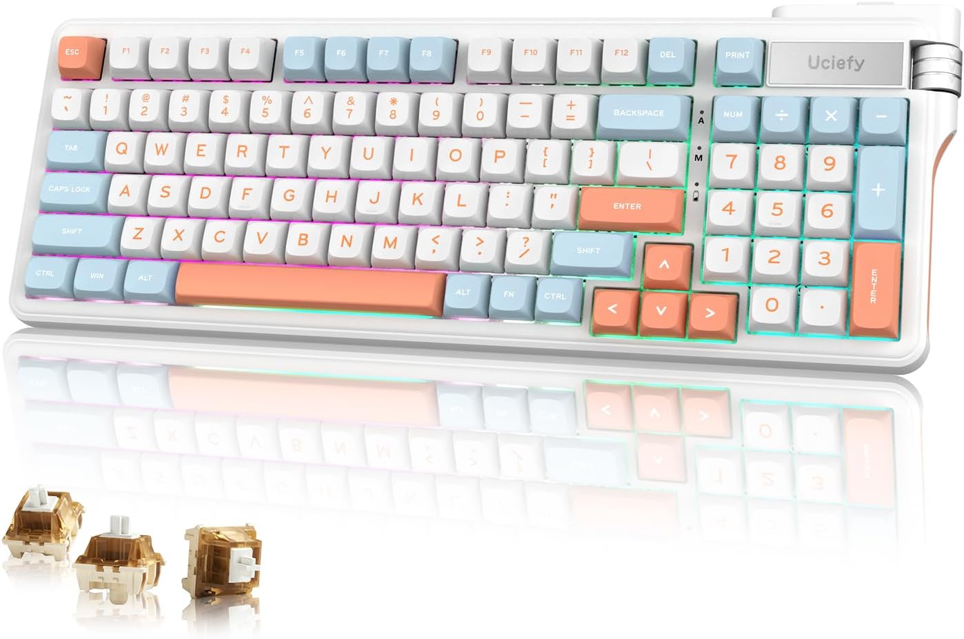 Amazon.com: Akko 3068B Plus Mochi & Dango Hot-swappable Mechanical ...