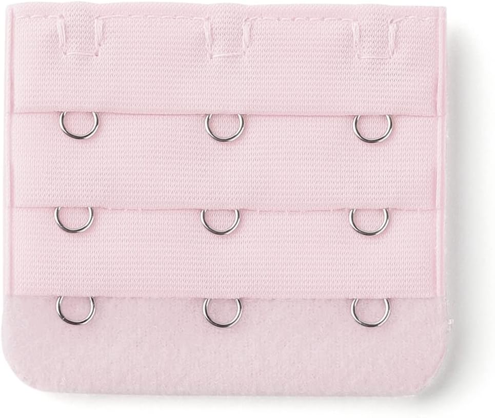 Allegra K Elastic 3 Rows 3 Hooks Clip on Band Extension Strap Bra ...