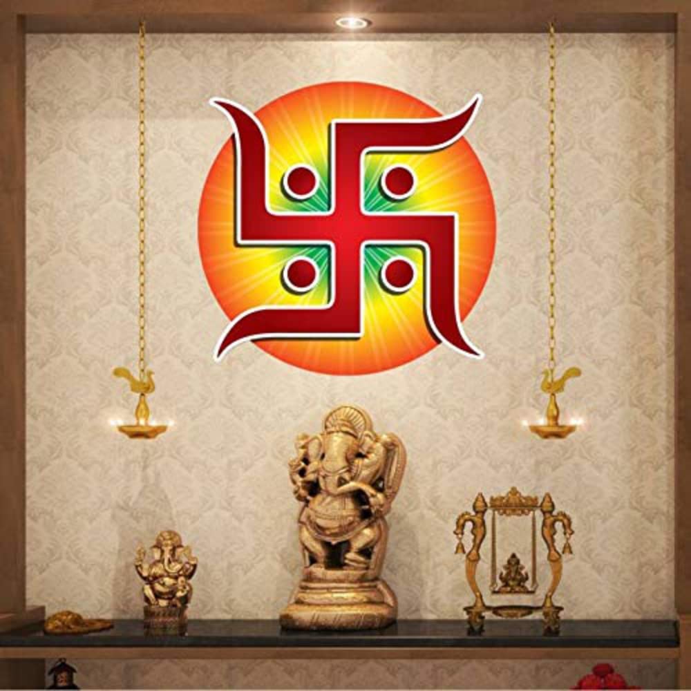 Buy Techgifti Swastik Home Decor Diwali Decorations,Religious Symbol ...