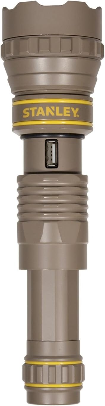 Amazon.com: Stanley 750 Lumen LED Flashlight w/ USB Port : Tools & Home ...