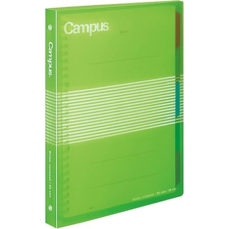 Amazon.com : 1 X Kokuyo Campus loose-leaf binder slide for one-touch light blue B5 binding ...