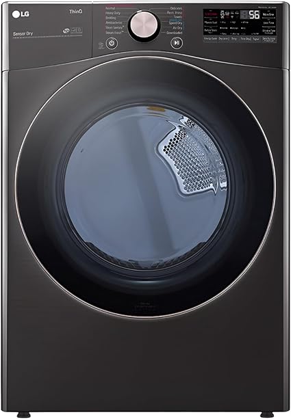 Amazon.com: LG DLEX4000B 7.4 cu. ft. Ultra Large Capacity Smart Wi‑Fi ...