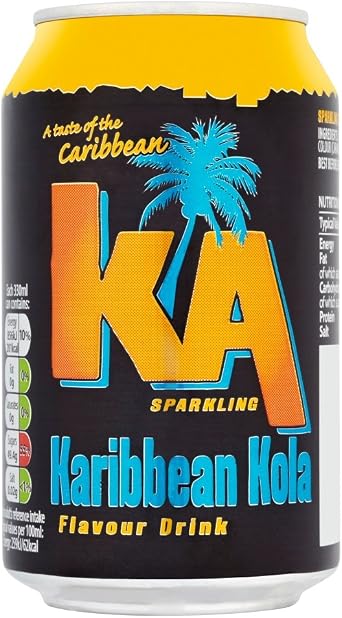 KA Karibbean Kola, 330 ml : Amazon.co.uk: Grocery