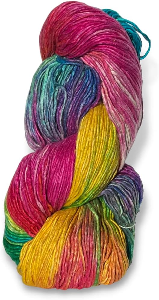Amazon.com: Regal Mulberry Silk Yarn - Worsted Weight - Single Ply Yarn ...