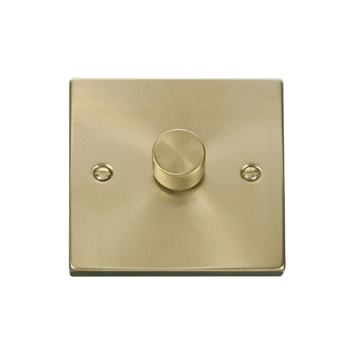 Click Satin Brass 1 Gang Dimmer 400VA : Amazon.co.uk: DIY & Tools