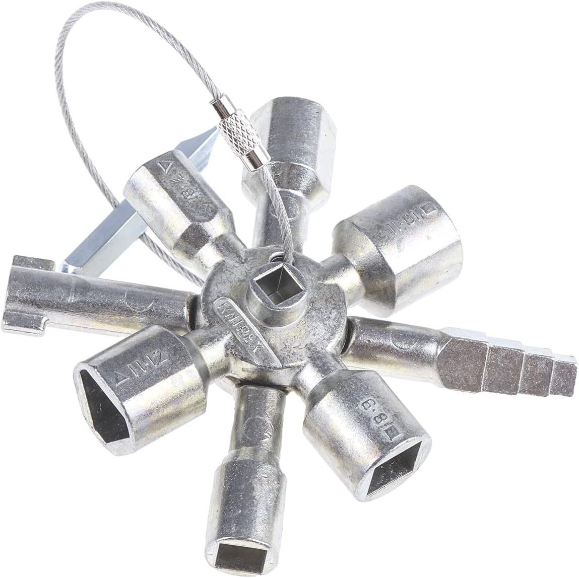 KNIPEX Tools - Control Cabinet Key Double-Joint (001106V03) - Amazon.com