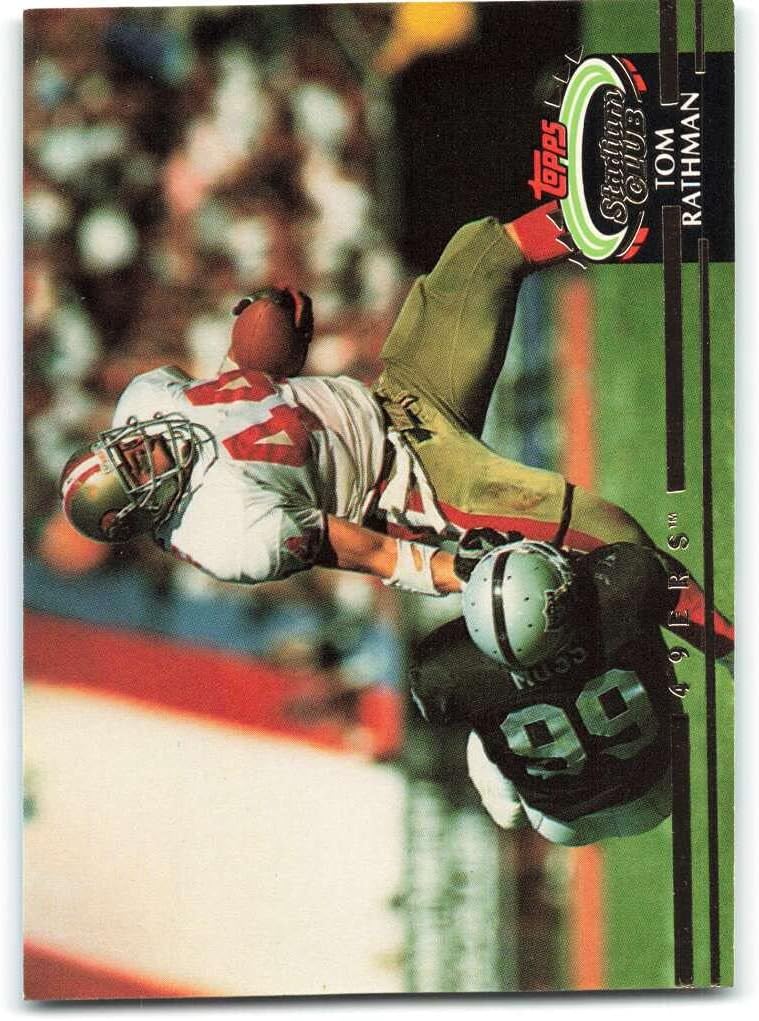 Amazon.com: 1992 Topps Stadium Club #593 Tom Rathman San Francisco ...