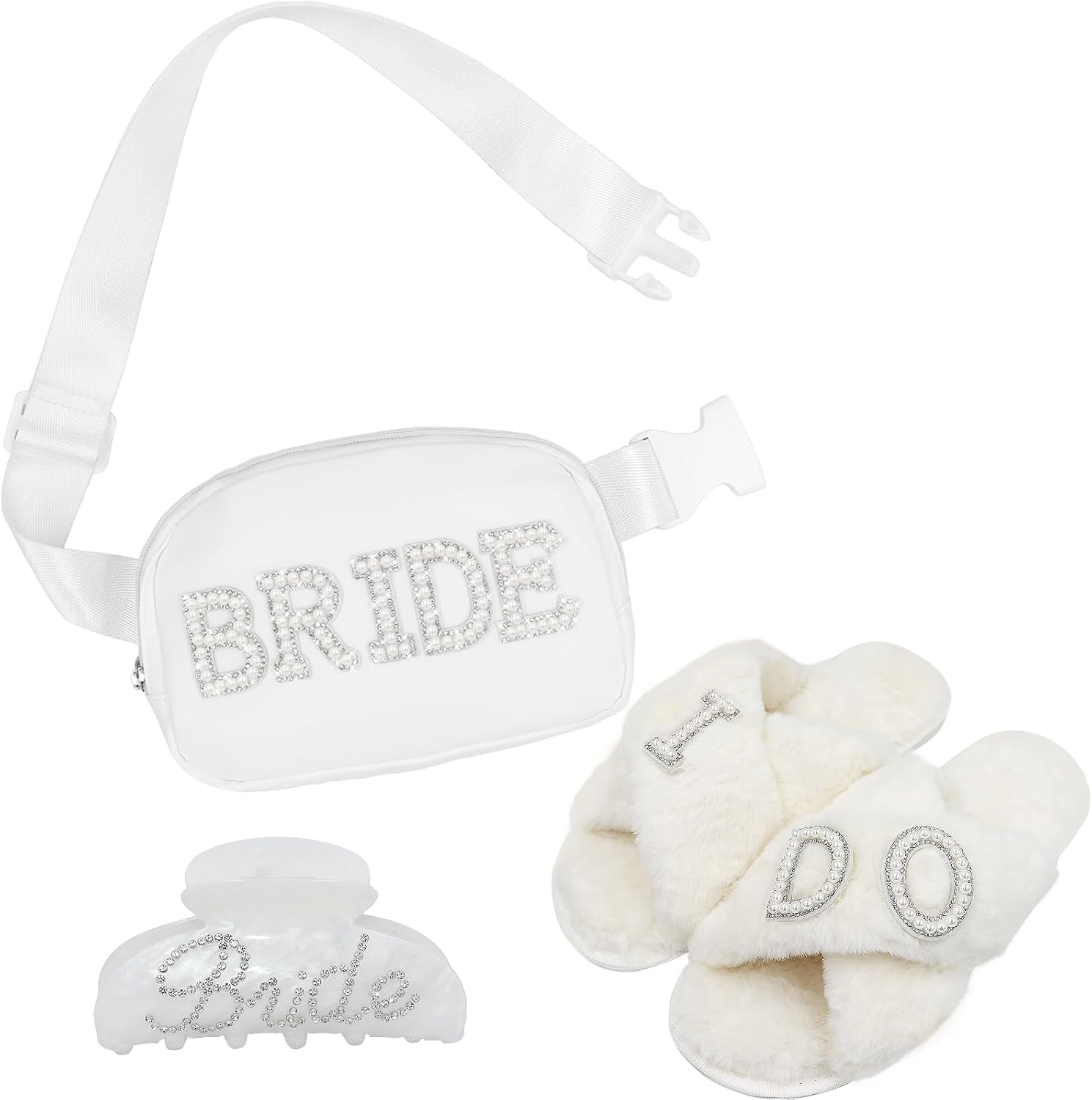 Amazon.com | Lamyba 3Pcs Bride Gifts Set - Bachelorette Gifts for Bride ...