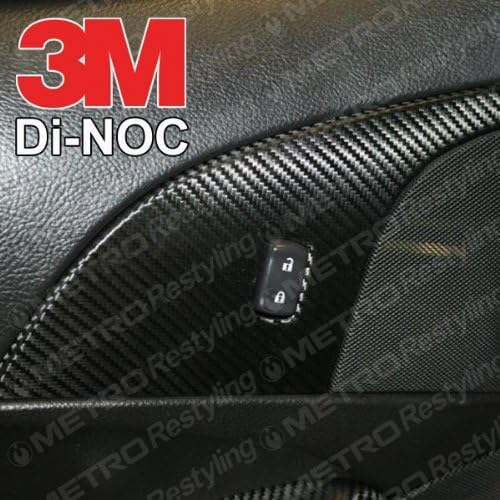 Amazon.com: 3M CA-1170 DI-NOC GLOSS BLACK CARBON FIBER 4ft x 2ft (8 Sq ...