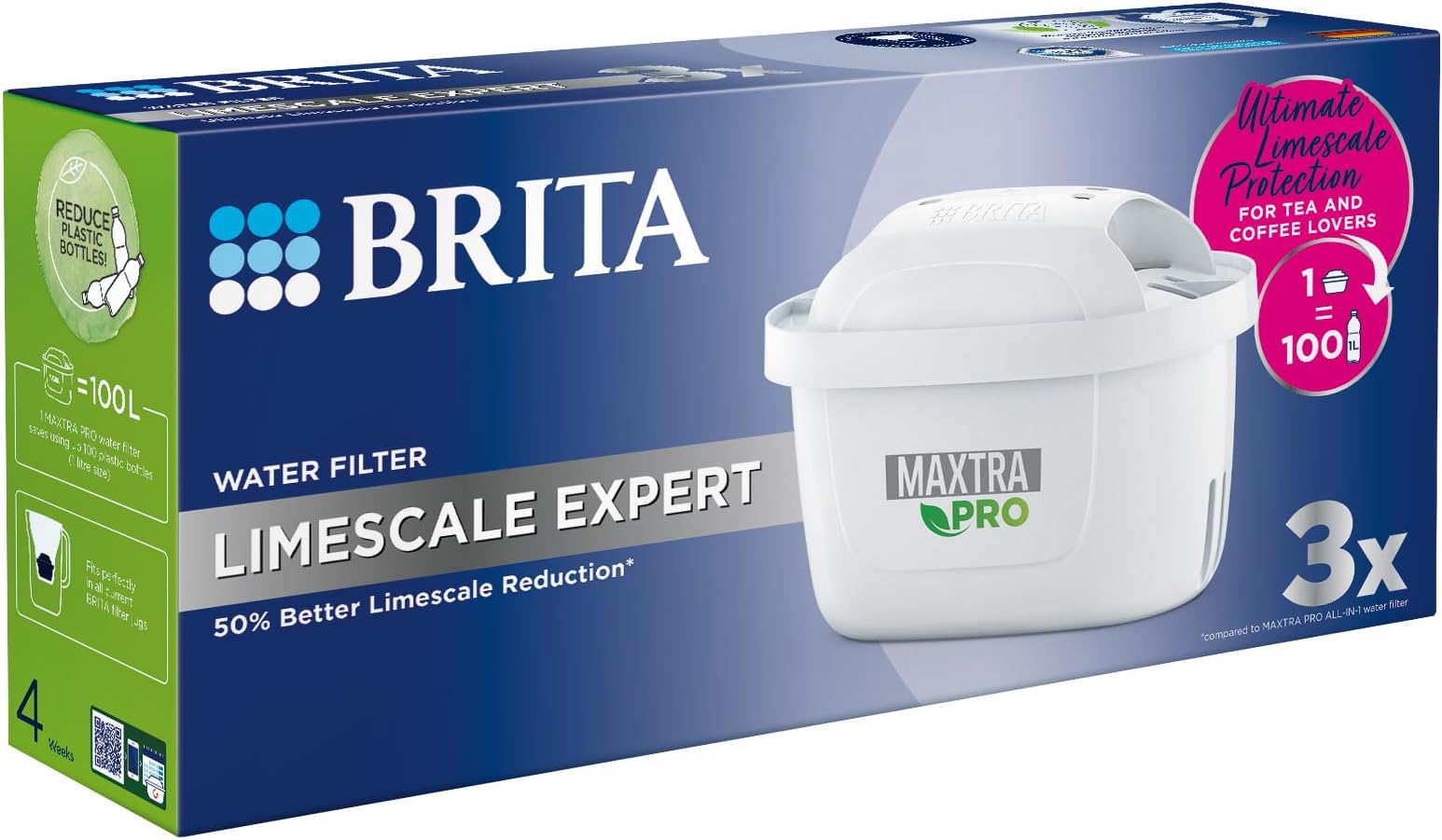 BRITA MAXTRA PRO Limescale Expert Water Filter Cartridge 6 Pack (New ...