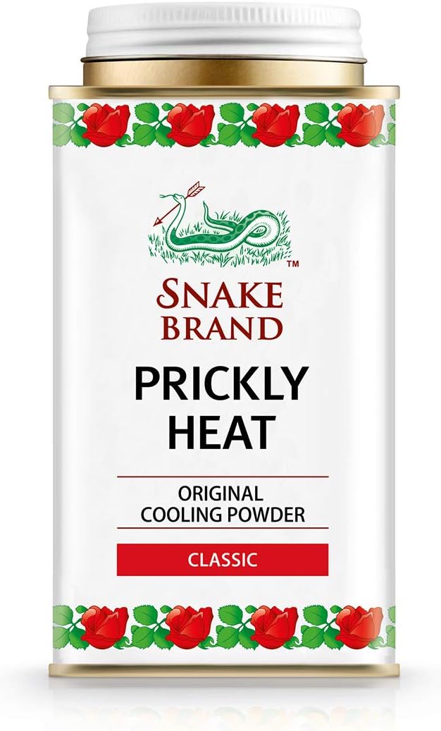 Amazon.com : Snake Brand Prickly Heat Cooling Powder for Everyday Use ...