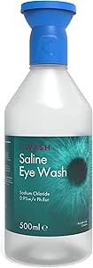 I-Wash Bottle with Eye Bath - The Premium Single Use Eye Wash for Most ...