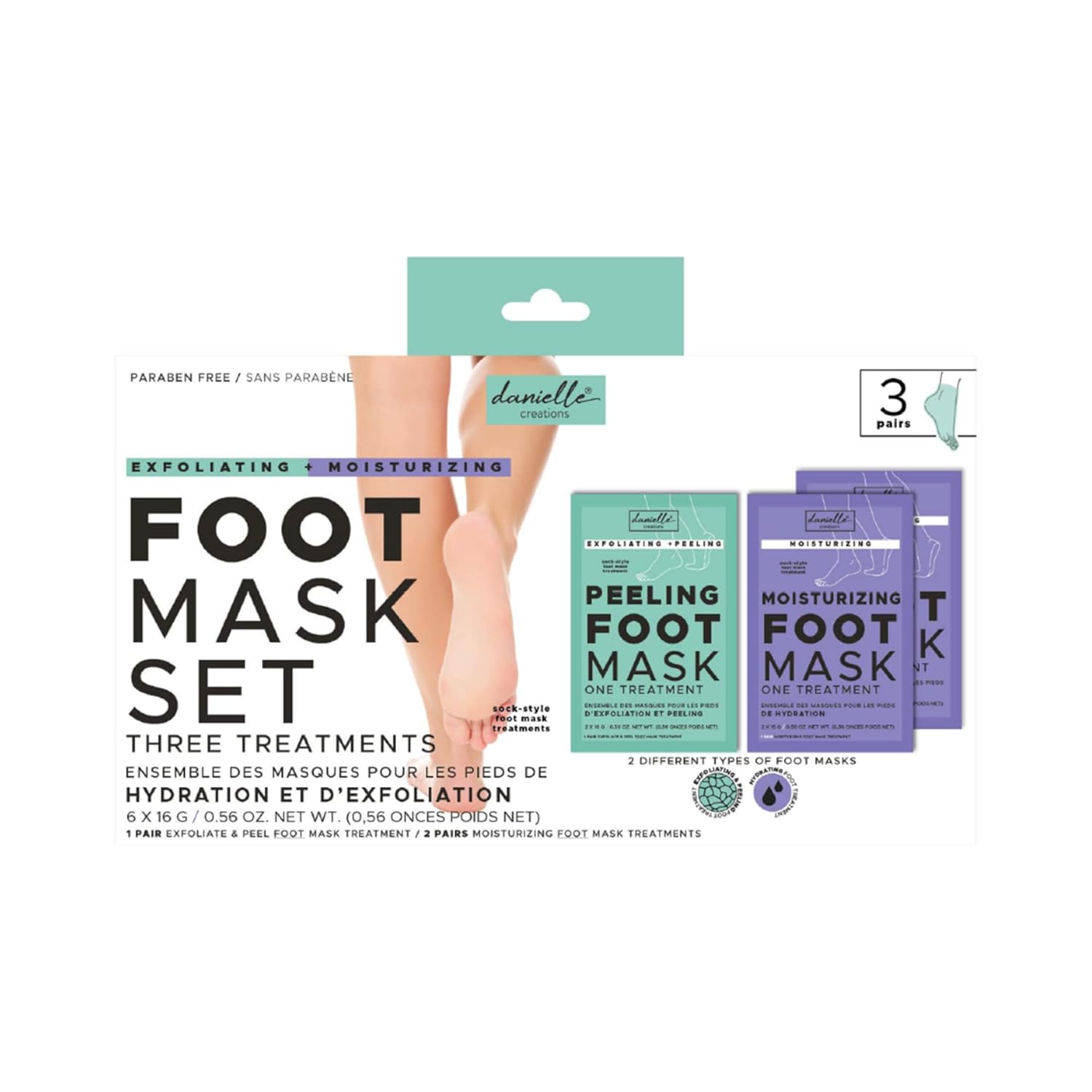 Amazon.com: 3 Pair Hydrating Moisturizing Heel Masks for Dry Cracked ...