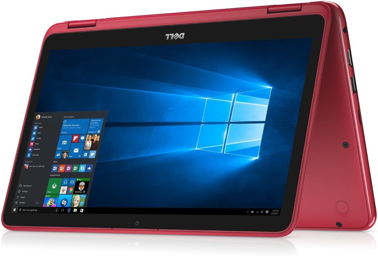 Amazon.com: Dell 2018 Lightweight Inspiron 11.6" Touchscreen 2 in 1 ...