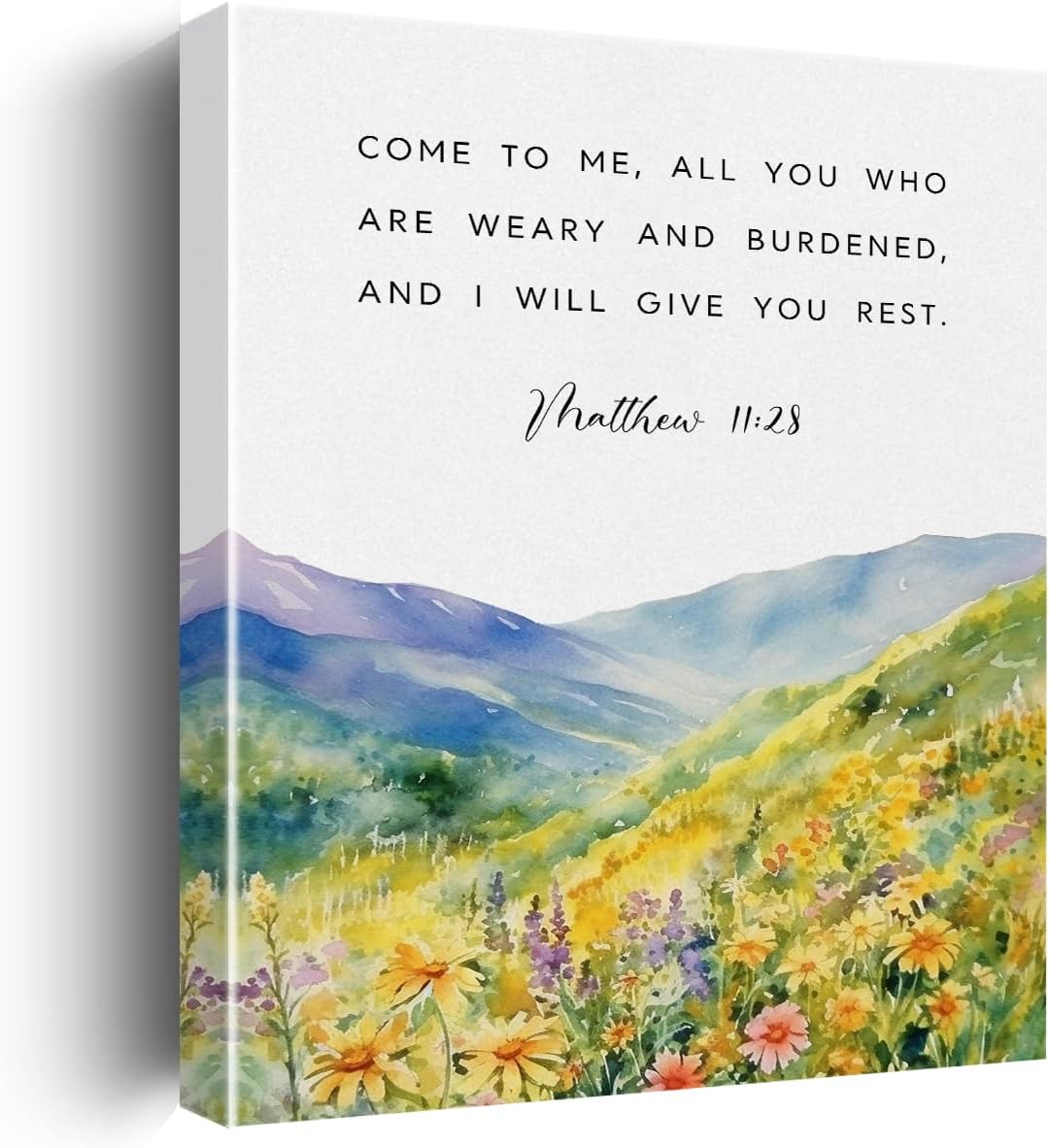 Amazon.com: GUDIAO Posters & Prints-Religious Canvas Wall Art ...
