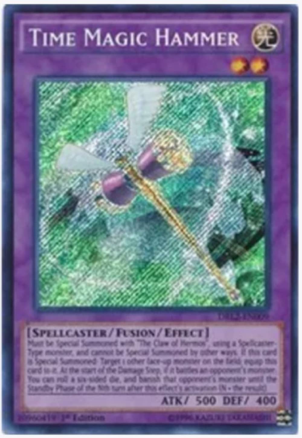 Amazon.com: yugioh - Time Magic Hammer DRL2-EN009 1st Edition Secret ...