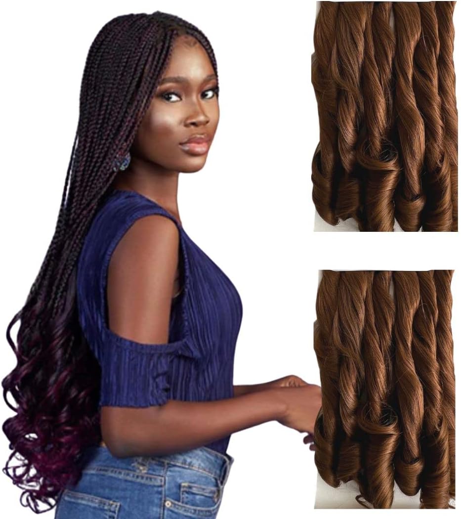 Amazon.com : Darling Empress Collection Curly Braid Hair Extensions ...