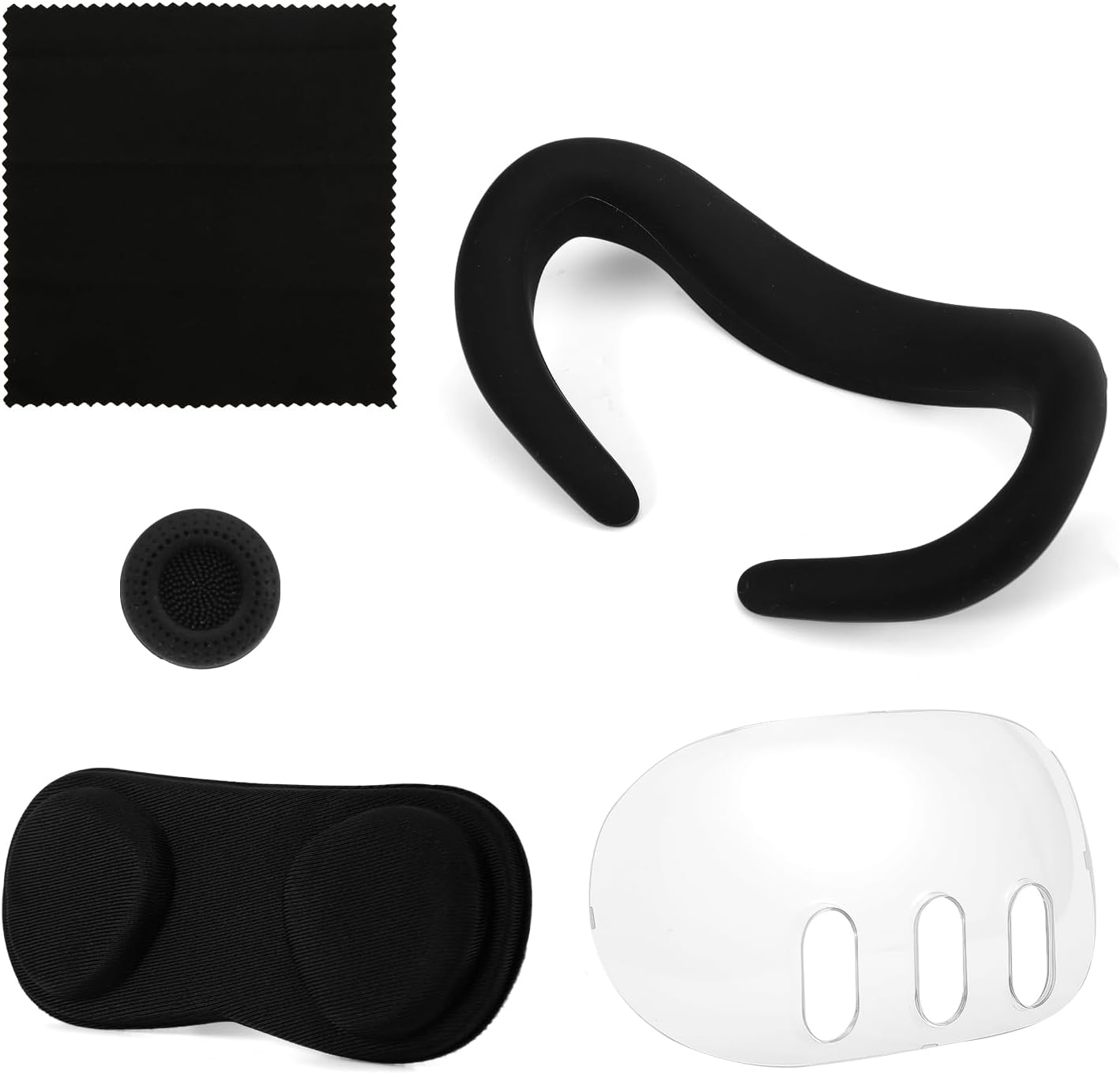 Amazon.com: Face Pad Cover for Quest 3, Silicone VR Face Cover with ...
