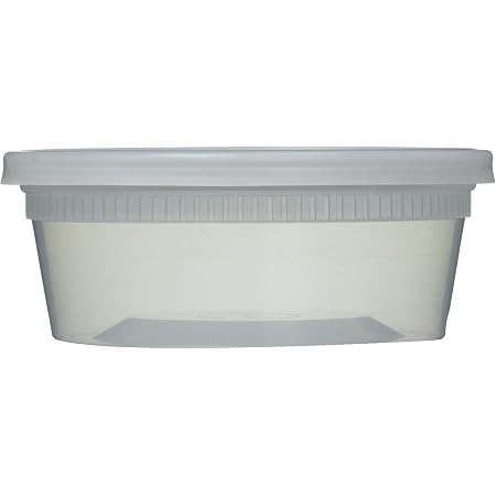 Amazon.com: Newspring Clear Deli Food Containers with Lids, Storage, 8 ...