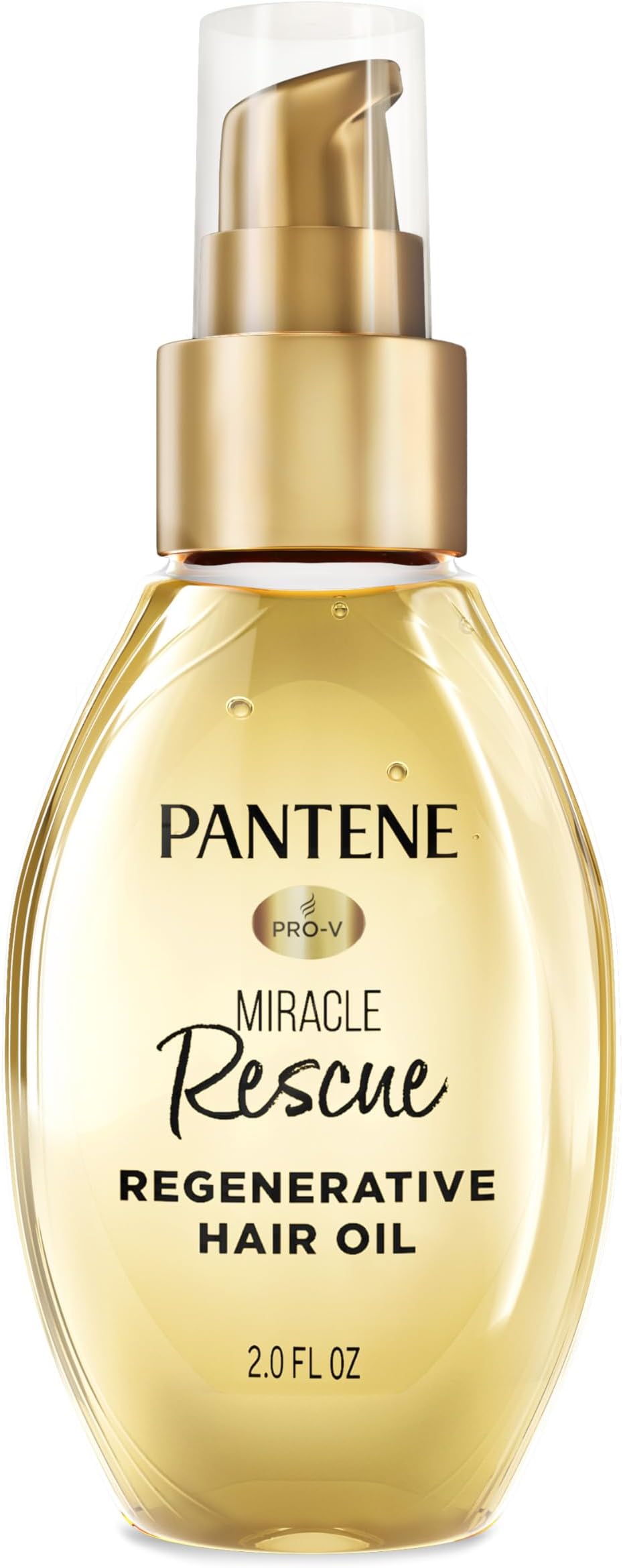 Amazon.com: Pantene Miracle Rescue Regenerative Hair Oil - 2.0 FL Oz ...