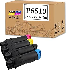 P6510 Toner Cartridge Extra High Yield Replacement Pack for Xerox Phaser 6510 WorkCentre 6515n ...