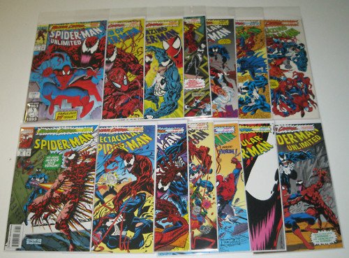 Maximum Carnage Complete Comic Book Set of 14 (Maximum Carnage ...