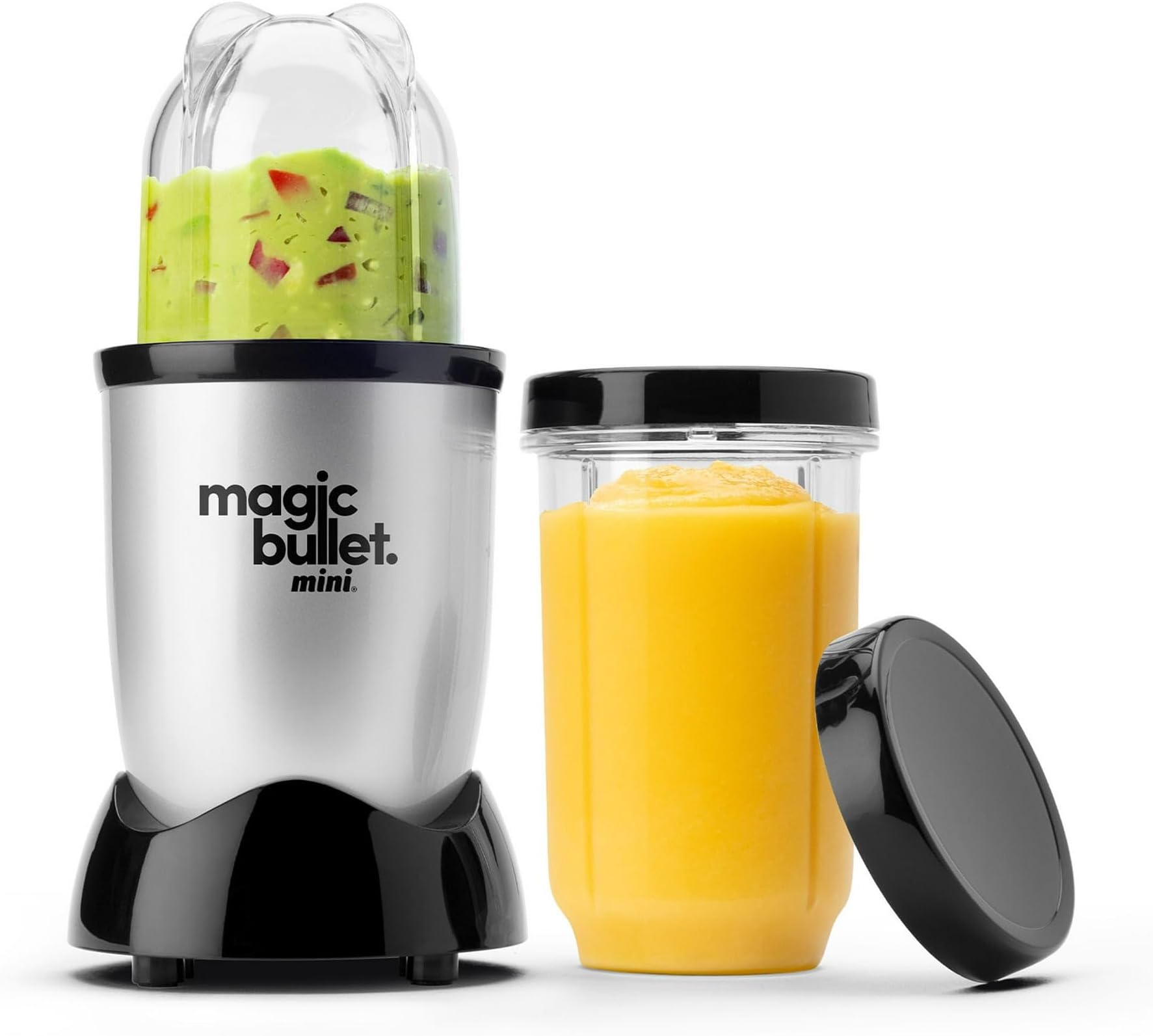 Amazon.com: Magic Bullet Mini Blender, 7 Piece Set, 200 Watt with Cross ...