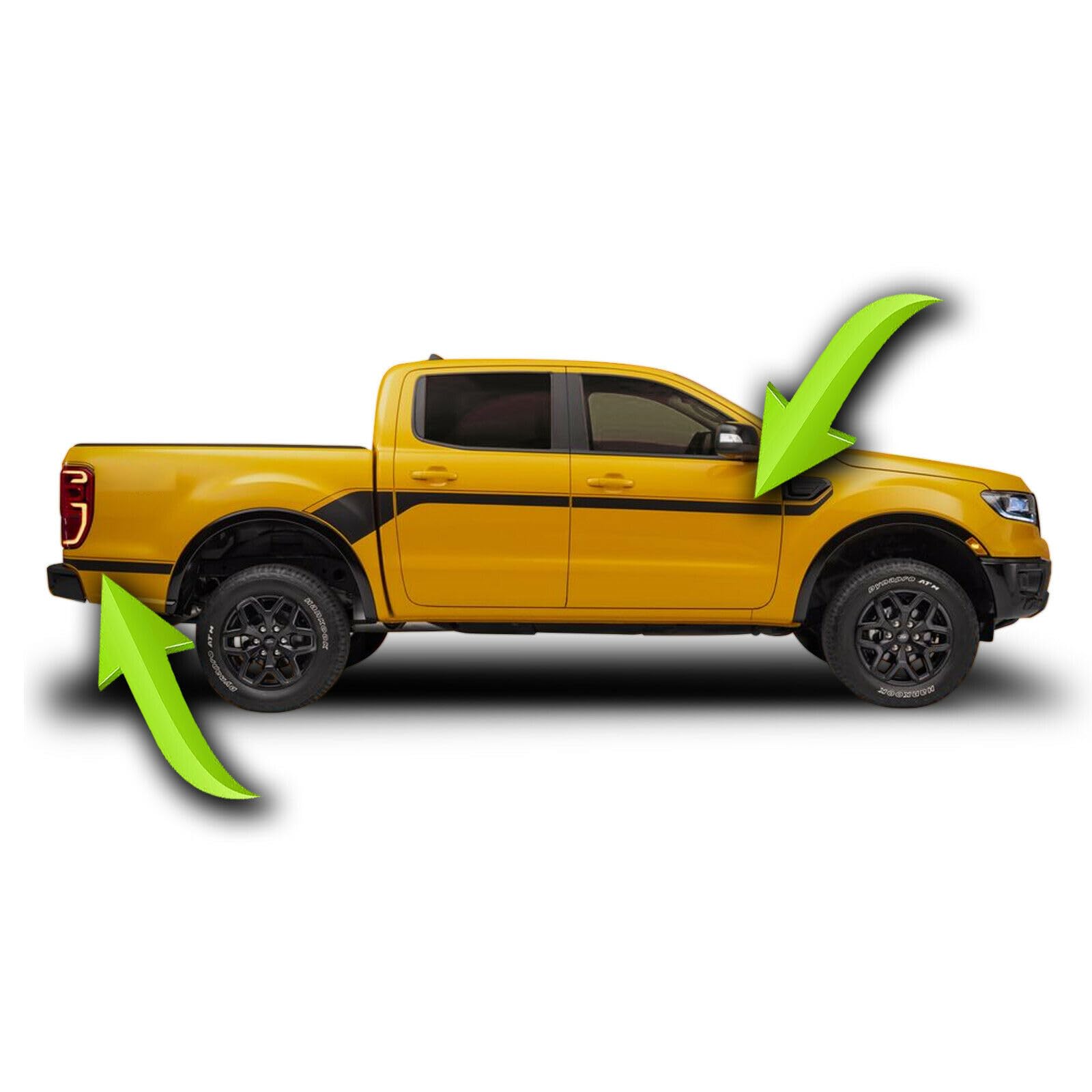 Amazon.com: Benini Design Studio FX4 Side Hockey Racing Stripes Kit ...