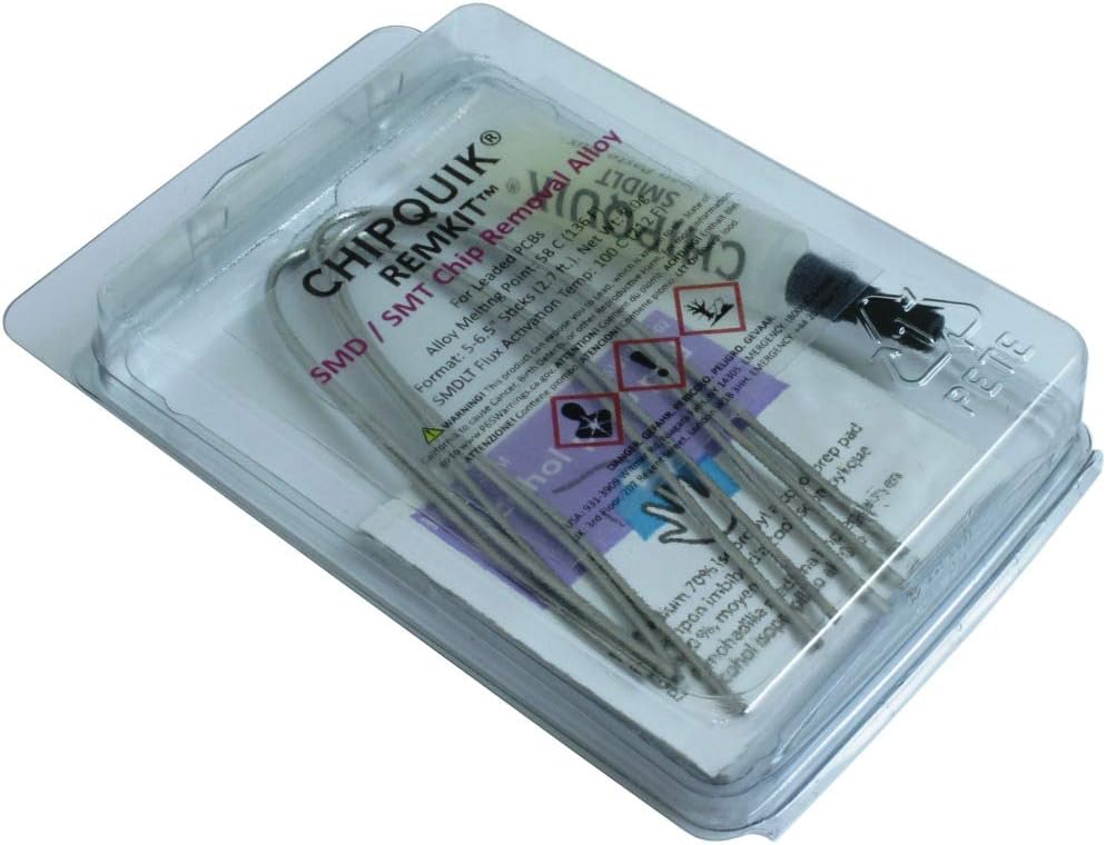 Chip Quik REMKIT SMD/SMT Chip Removal Alloy (REMKIT) - Amazon.com