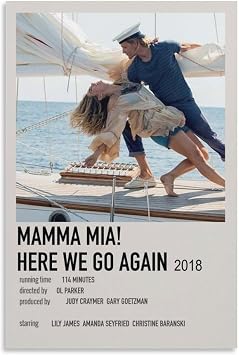 Mamma Mia Movie Posters Indie Room Decor Canvas Wall Art Prints For Wall Decor Room