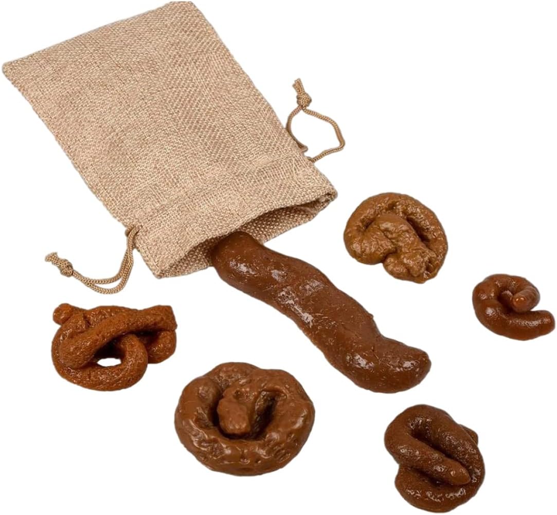 Amazon.com: nicylin Gag Toys Practical Jokes Fake Poo Soft Realistic ...