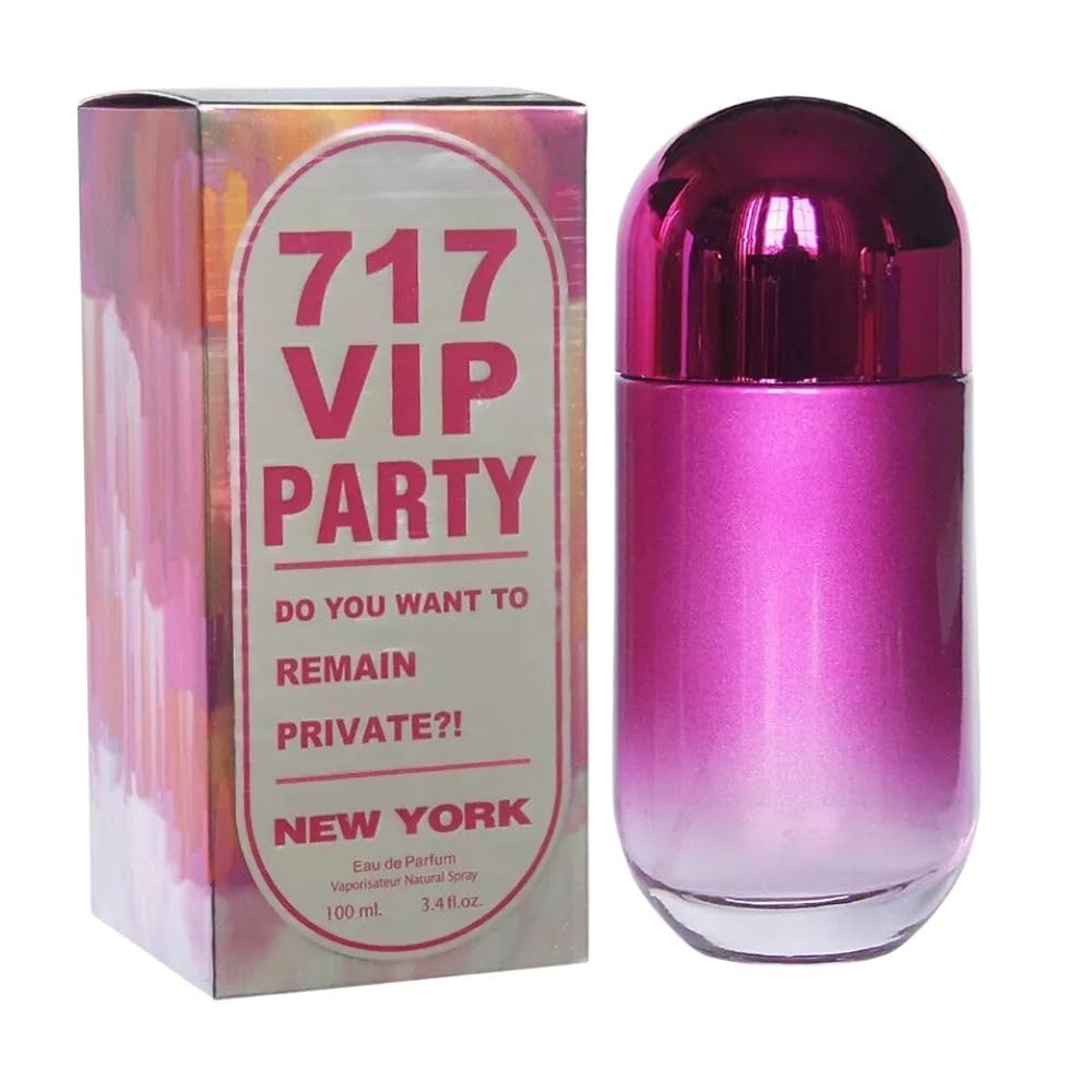 Amazon.com : 717 VIP Party Eau de Parfum Spray for Women 3.4 oz (100 ml ...