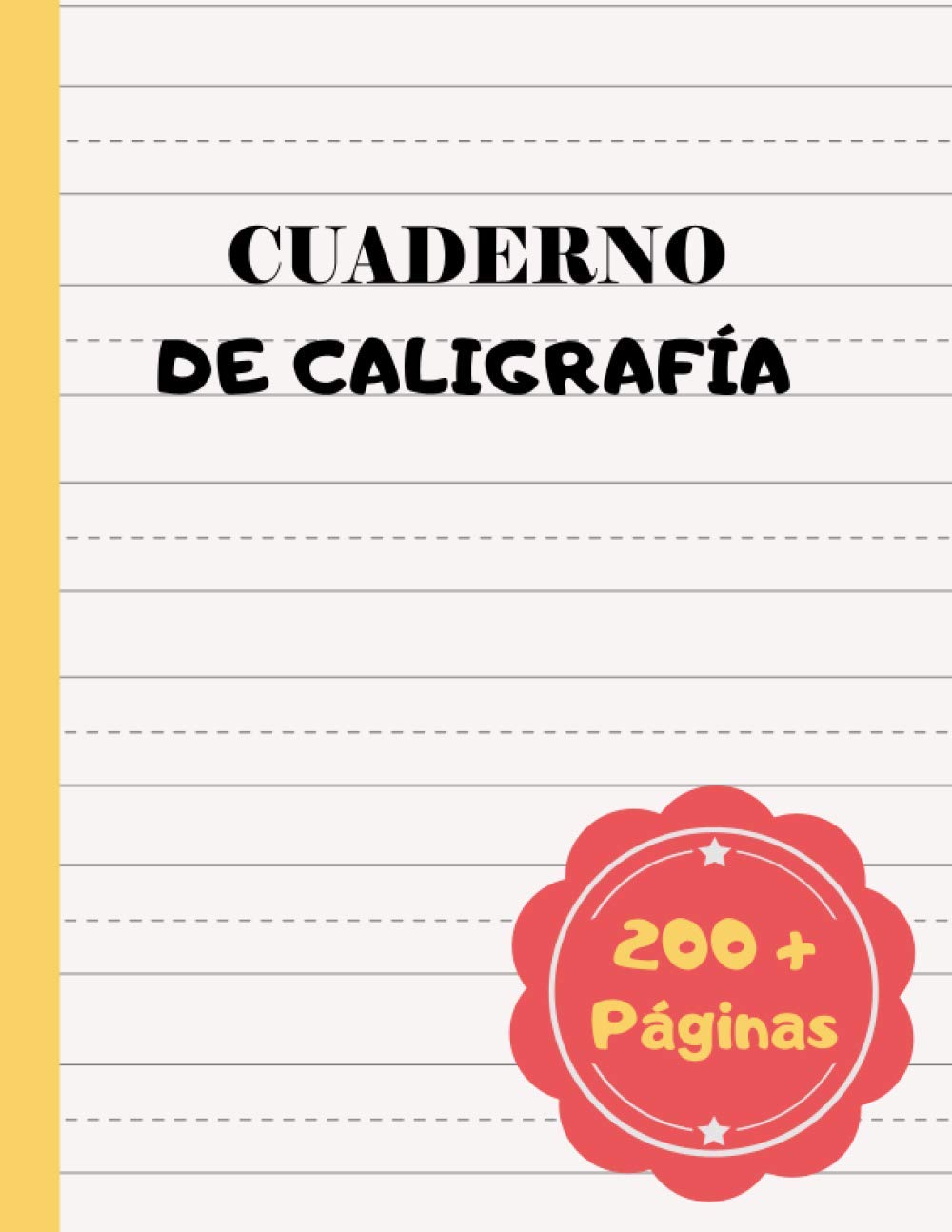 Cuaderno de Caligrafía: Práctica de caligrafia, libro de práctica de ...