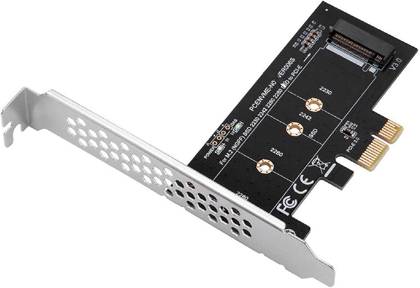 EZDIY-FAB NVME PCIE Adapter mit Kühlkörper, M.2 NVME SSD zu PCI Express ...