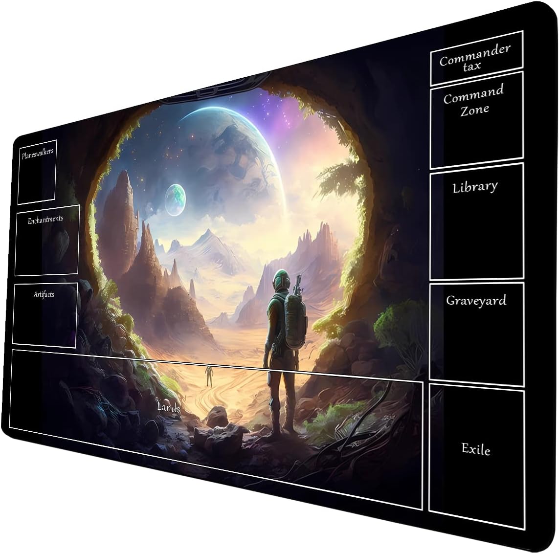 Amazon.com: AI Painting TCG Playmat - MTG Trading Card Game Mat with ...