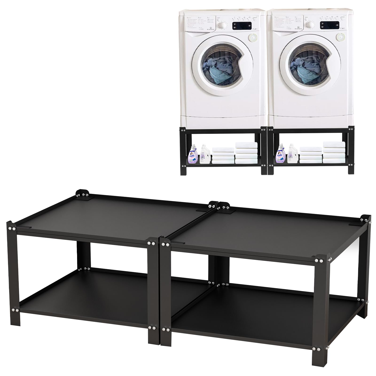 Amazon.com: Universal Laundry Pedestal W28''xD28''xH16'' Washer and ...