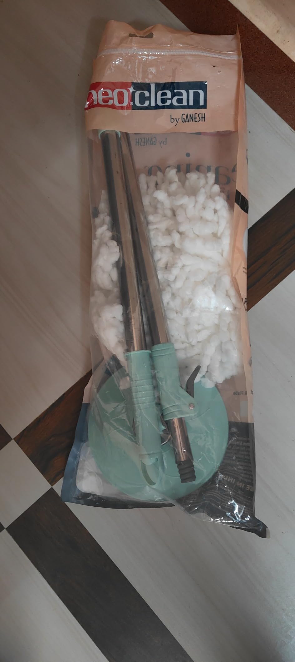 Ganesh Neo Clean Mop Stick & Plate Rod Only Without Bucket with 1 ...