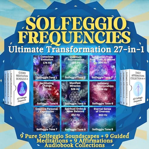 Amazon.com: Solfeggio Frequencies Ultimate Transformation: 27-in-1 ...