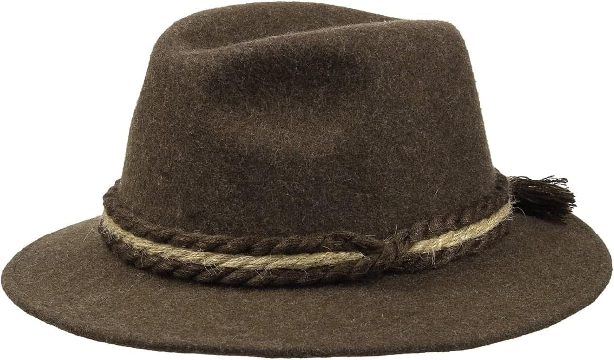 Hatshopping Traditional Tyrolean Wool Felt Hat Alpine Oktoberfest (59 ...