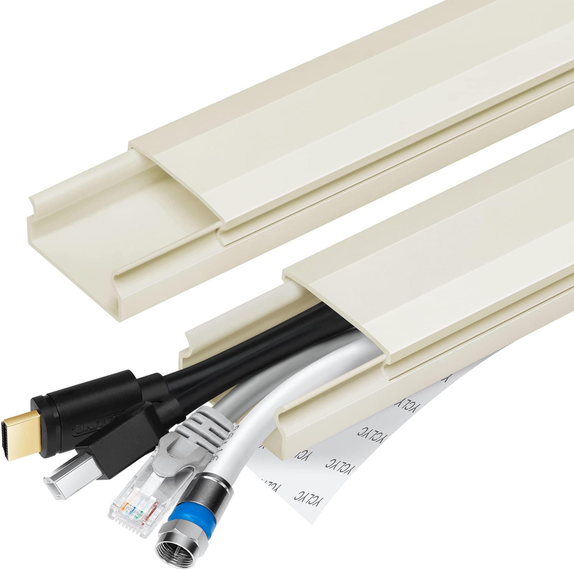 Amazon.com: 125.6in Cord Hider Kit, Wire Hiders for TV on Wall ...